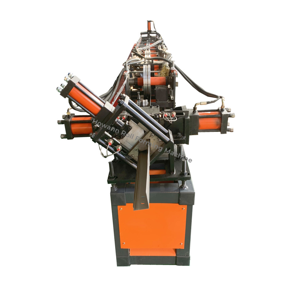 L Shape With Punching Cold Formed Steel Machine Rolling Forming Machine ...