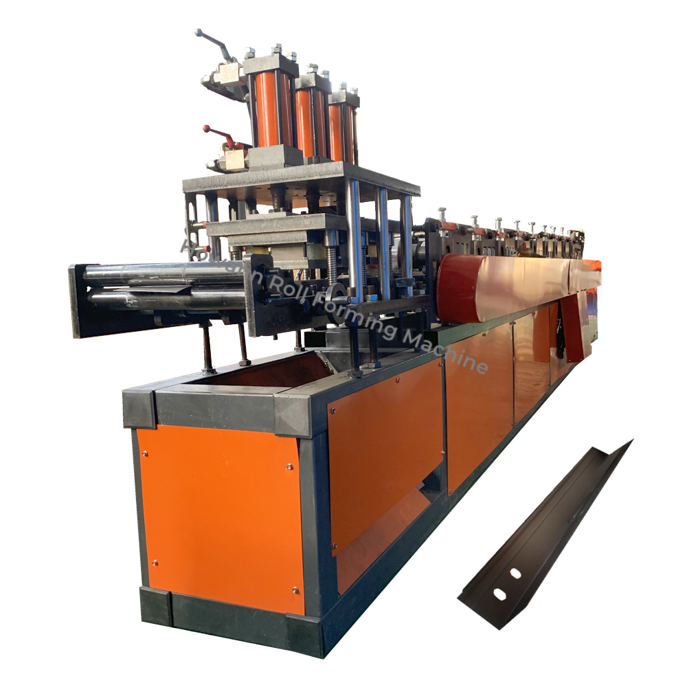 L Shape With Punching Cold Formed Steel Machine Rolling Forming Machine ...