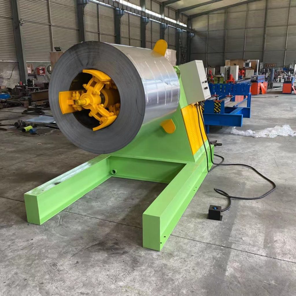 Howann Hydraulic Decoiler Sheet Metal Decoiling Machine Servo Feeder ...