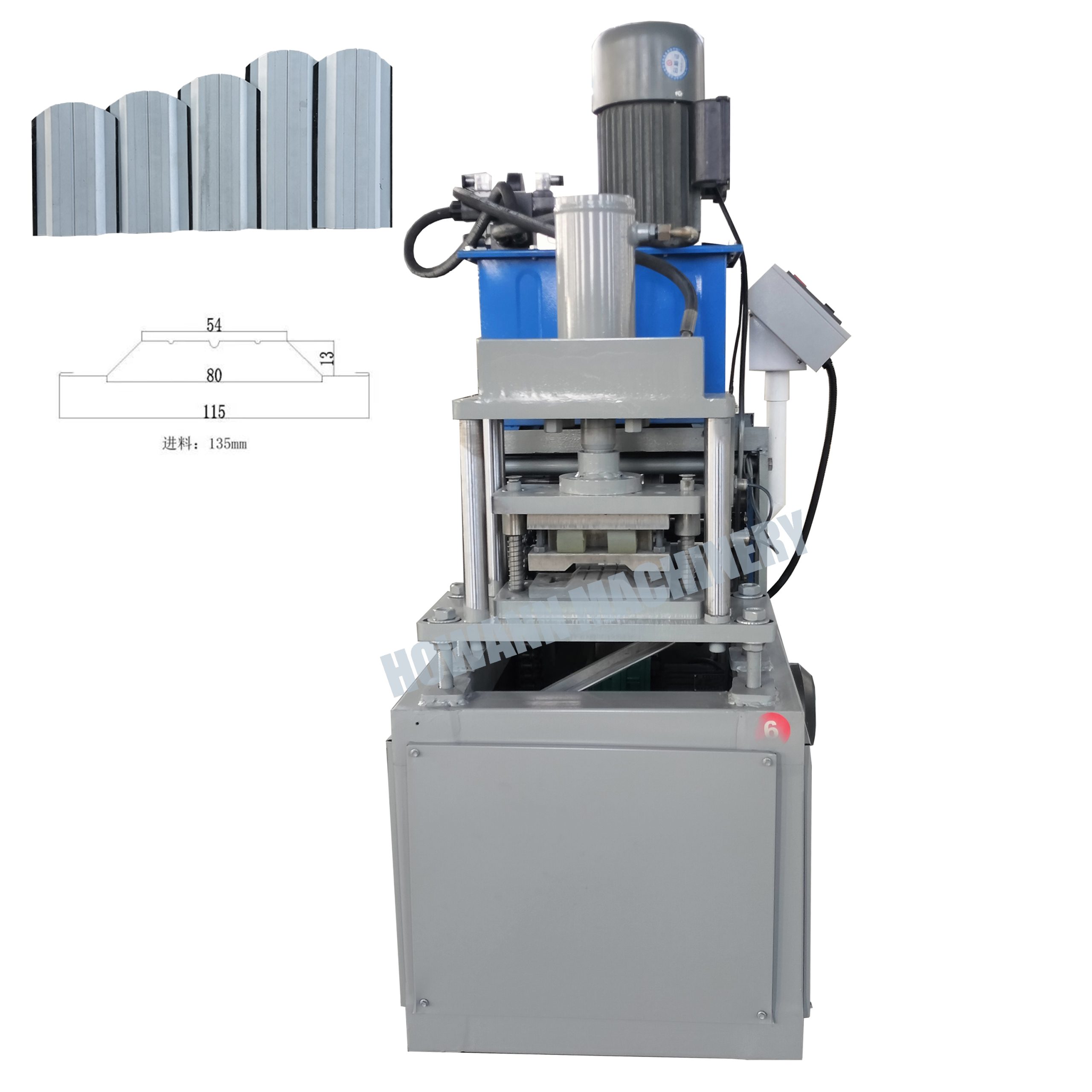 Metal Fence Manufacturing Machine Equipment Galvanized Fence Iron Plate ...