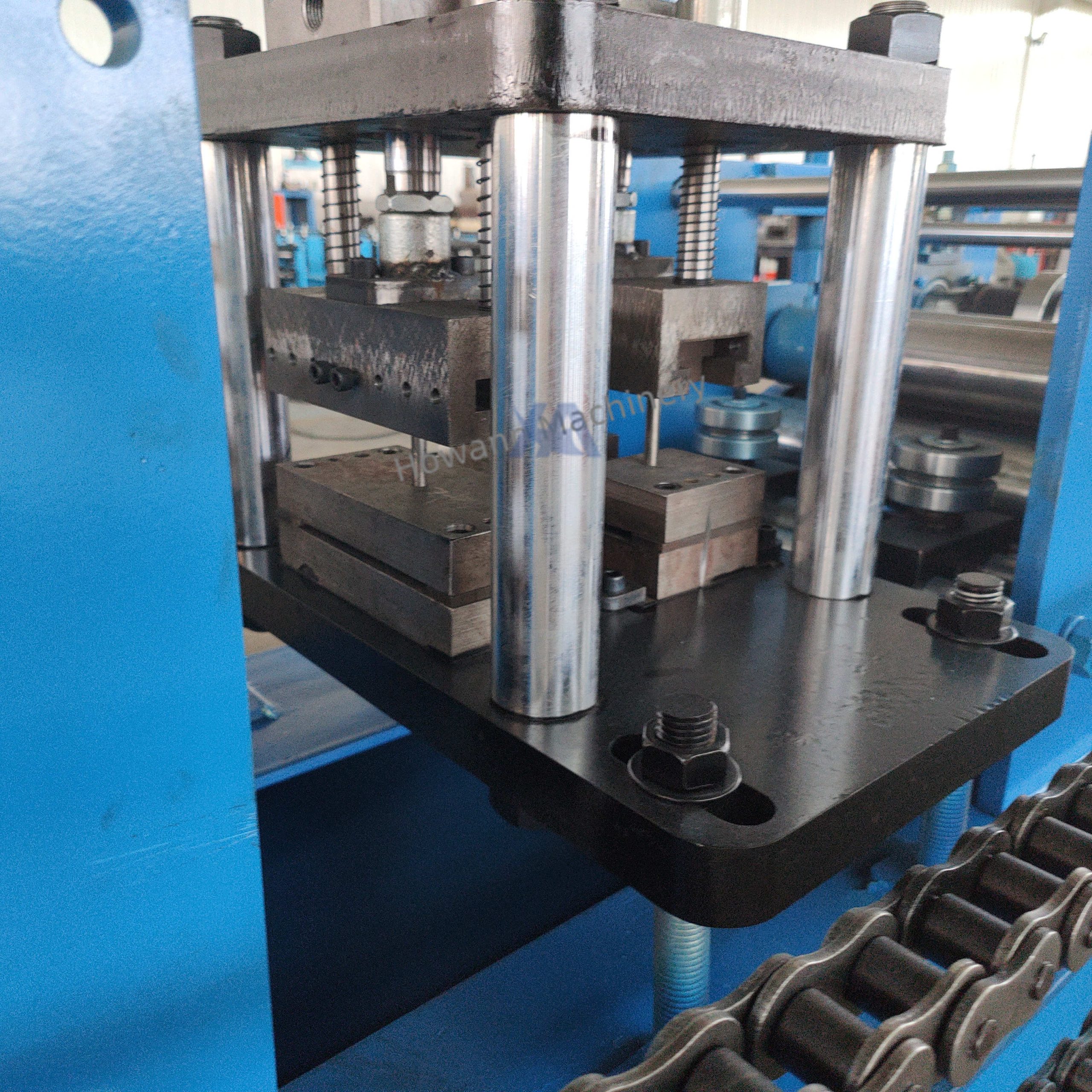 Fully automatic aluminium c channel metal studs machine u channel steel ...