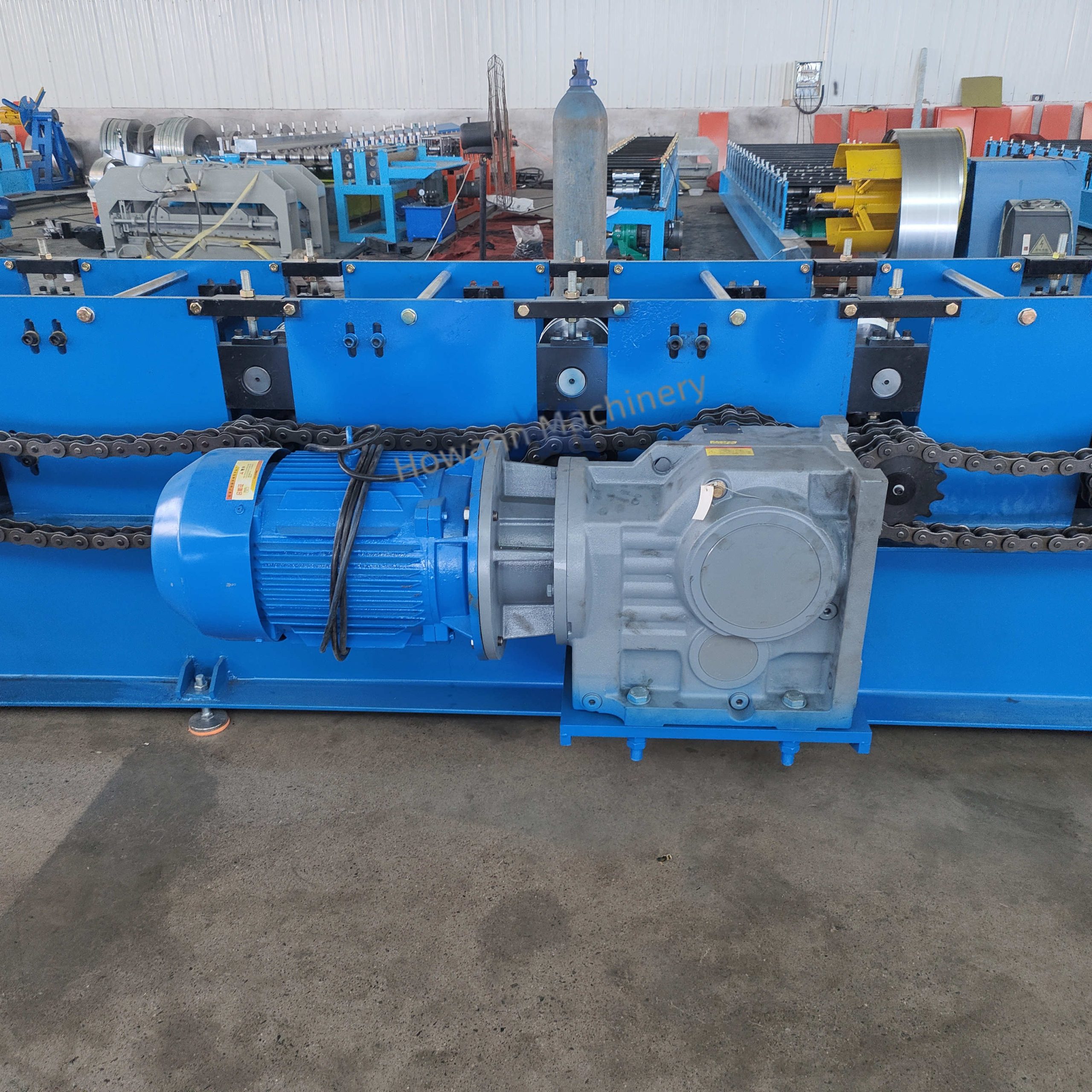 Fully automatic aluminium c channel metal studs machine u channel steel ...