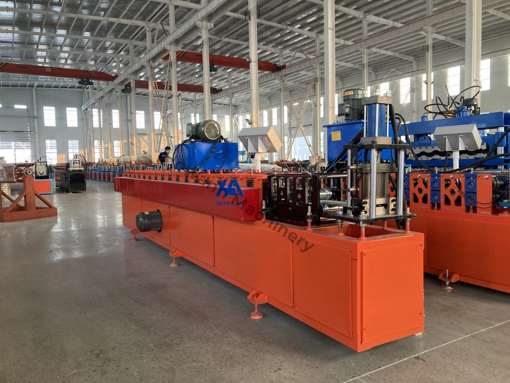 China steel aluminum rolling shutter door slat making machine roller shutter door slats roll ...